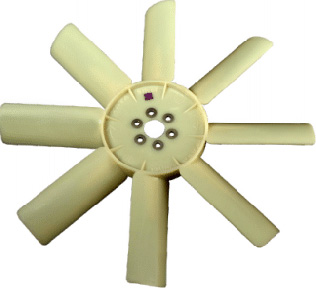 SILVER Radiator Fan Blade Tata 1210 -D Se (Dia 508Mm) for | Parts Big Boss