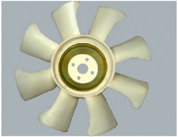 SILVER Radiator Fan Blade Swaraj Mazda (Steel Plate) (Dia 410Mm) for ...