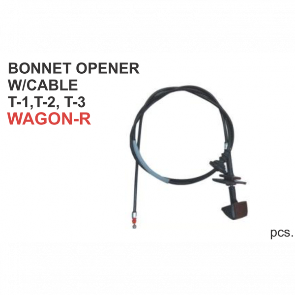 Car International Bonnet Opener With Cable Wagon R Type 1 / 2/ 3 CI ...