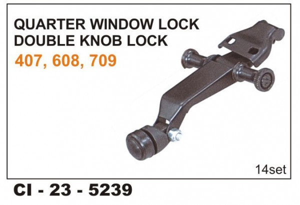 Car International Quarter Glass Lock Tata 407, 608 Left CI-5239L for ...