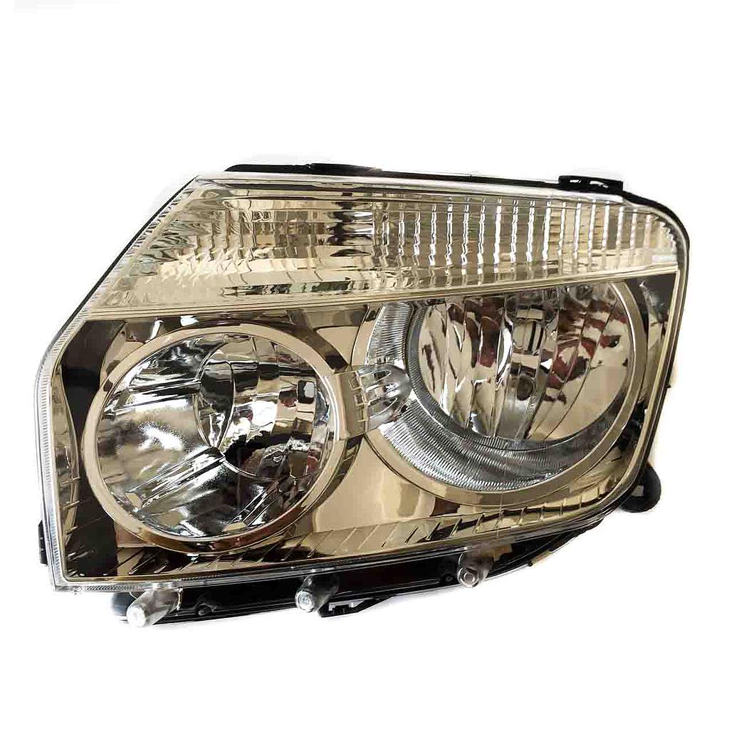 Globex Head Light Lamp Assembly Duster White Left for Renault Duster ...