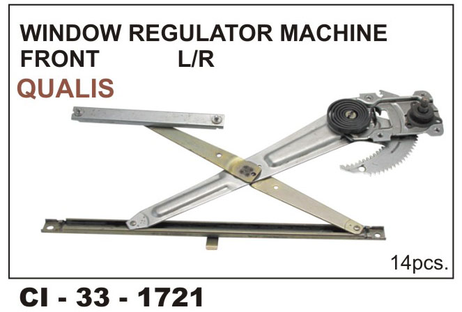 Car International Window Regulator Manual Qualis Front Left CI 1721L for Toyota Qualis Parts Big Boss